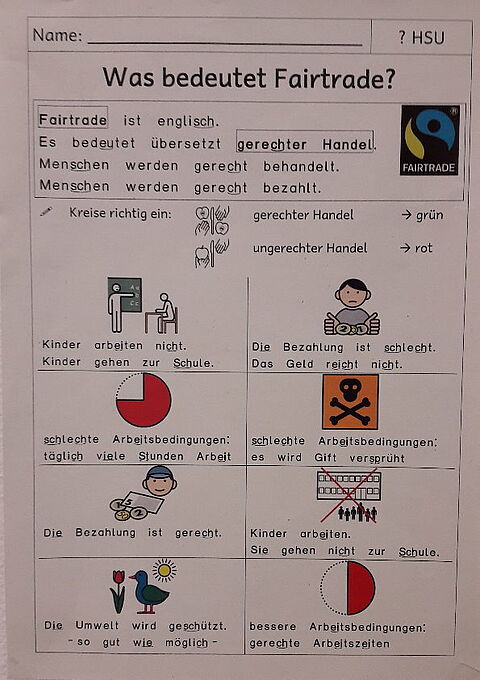 FAIRTRADESchule | Förderzentrum St. Laurentius